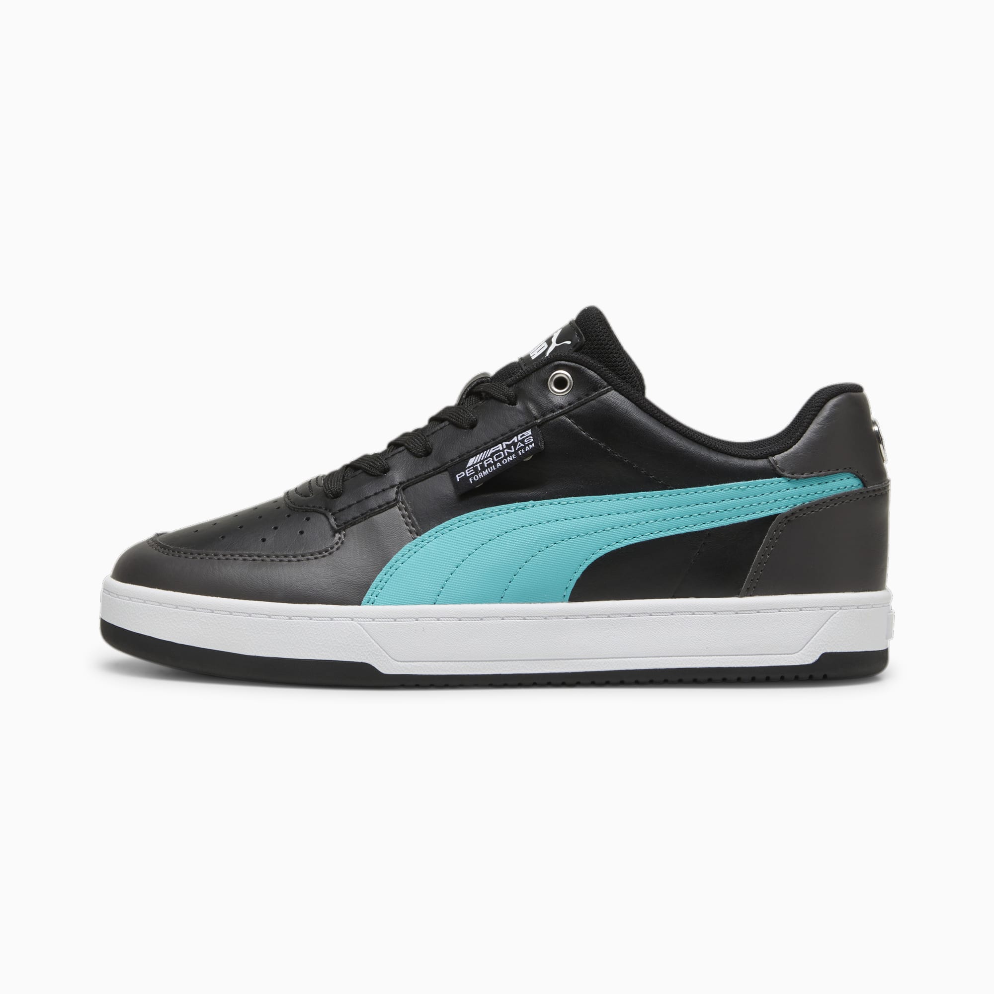Mercedes-AMG PETRONAS Caven 2.0 Unisex Sneakers | PUMA Black-Sheen Green | PUMA Staff Picks | PUMA