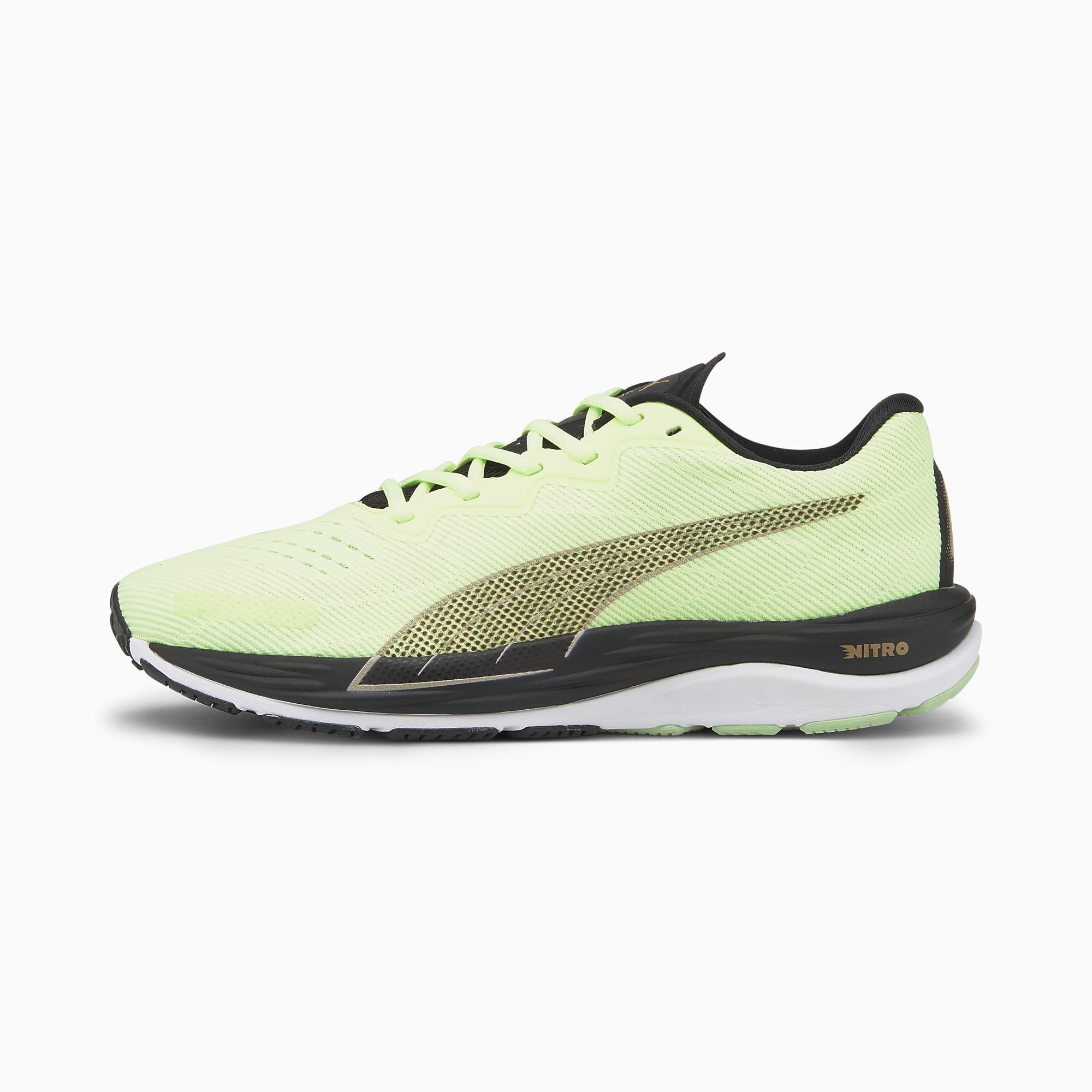 Sepatu Lari Pria Velocity NITRO 2 Run 75 | Fast Yellow-PUMA Black | PUMA Shop All Puma | PUMA