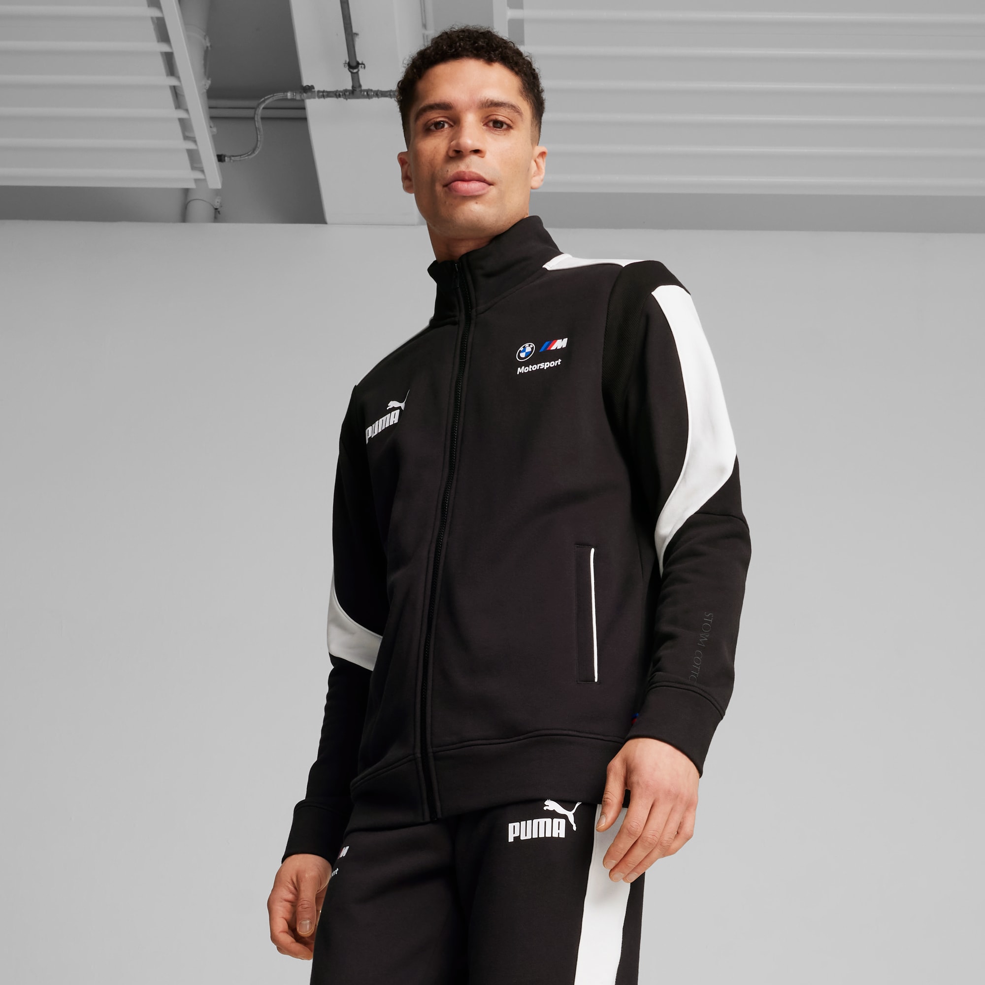 BMW M Motorsport MT7+ Men's Sweat Jacket | PUMA