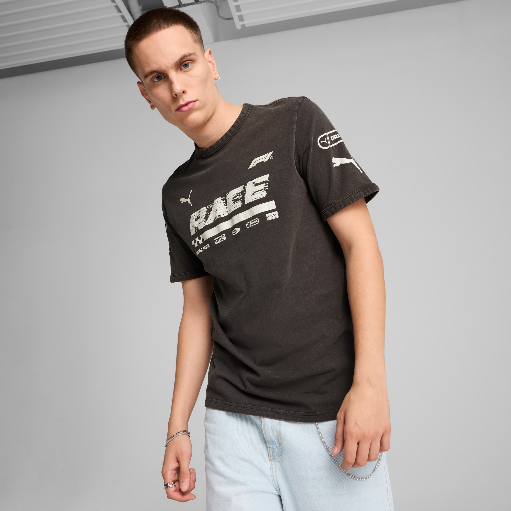 F1® Graphic Men's Motorsport Ringer Tee | PUMA
