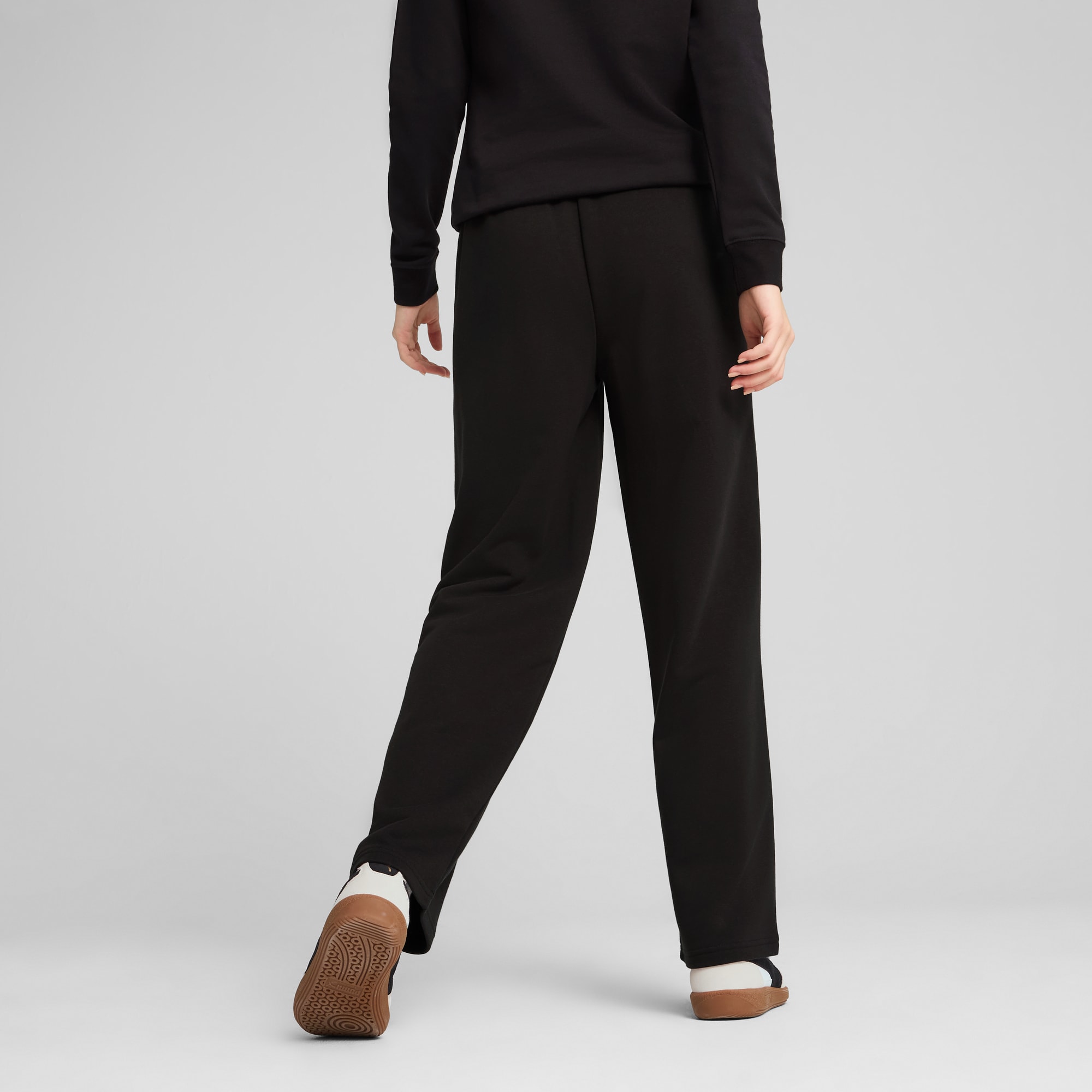 ESS Small No. 1 Logo Comfort Straight Pants Women | | PUMA ESS Small No. 1 Logo Comfort Straight Pants Women | | PUMA