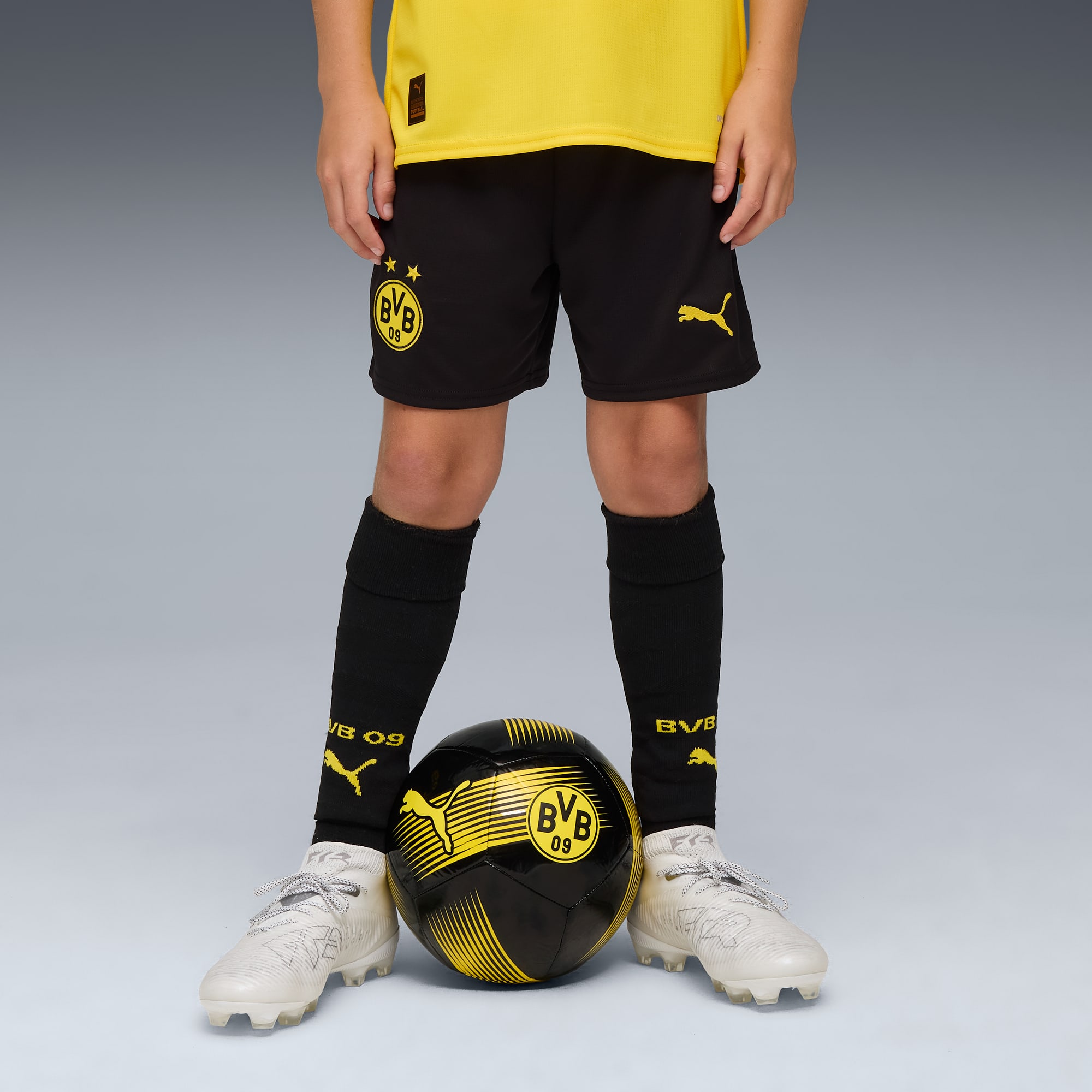 Shorts juvenil BVB réplica con bloqueo | PUMA