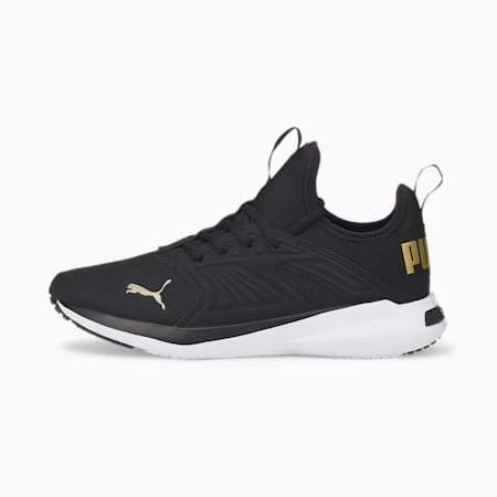 Softride Fly Men's Running Shoes | Puma Black-Puma Team Gold | PUMA ...
