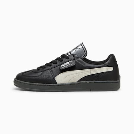 Super Team 90s Sneakers Unisex | PUMA Black-Warm White | PUMA Shop All Puma | PUMA