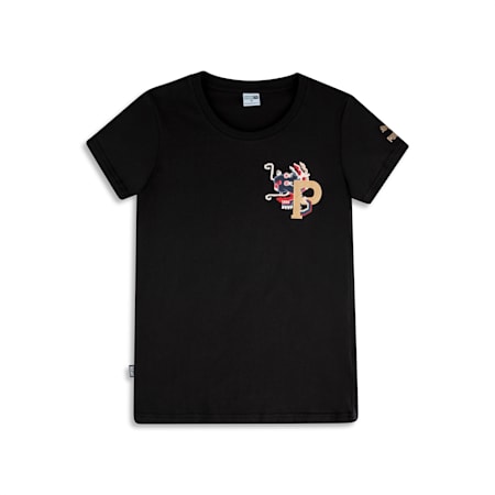 PUMA Biaozhi Shortsleeve Women's Tee | PUMA Black | PUMA Shop All Puma | PUMA