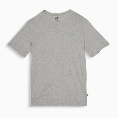 ESS Women's Small Logo Boyfriend Tee | Light Gray Heather | PUMA Women | PUMA