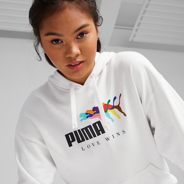 ESS+ LOVE WINS Women's Hoodie | PUMA