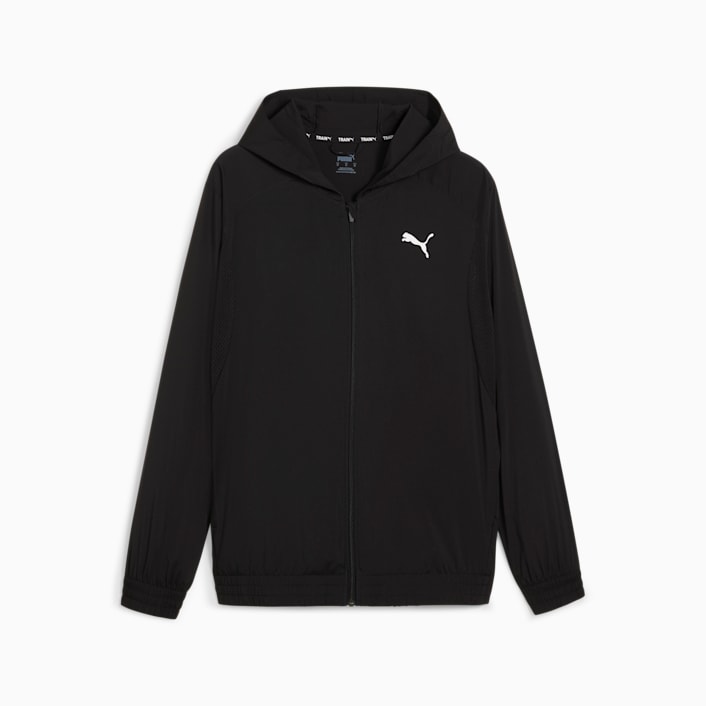 Puma black full sleeve woven jacket store