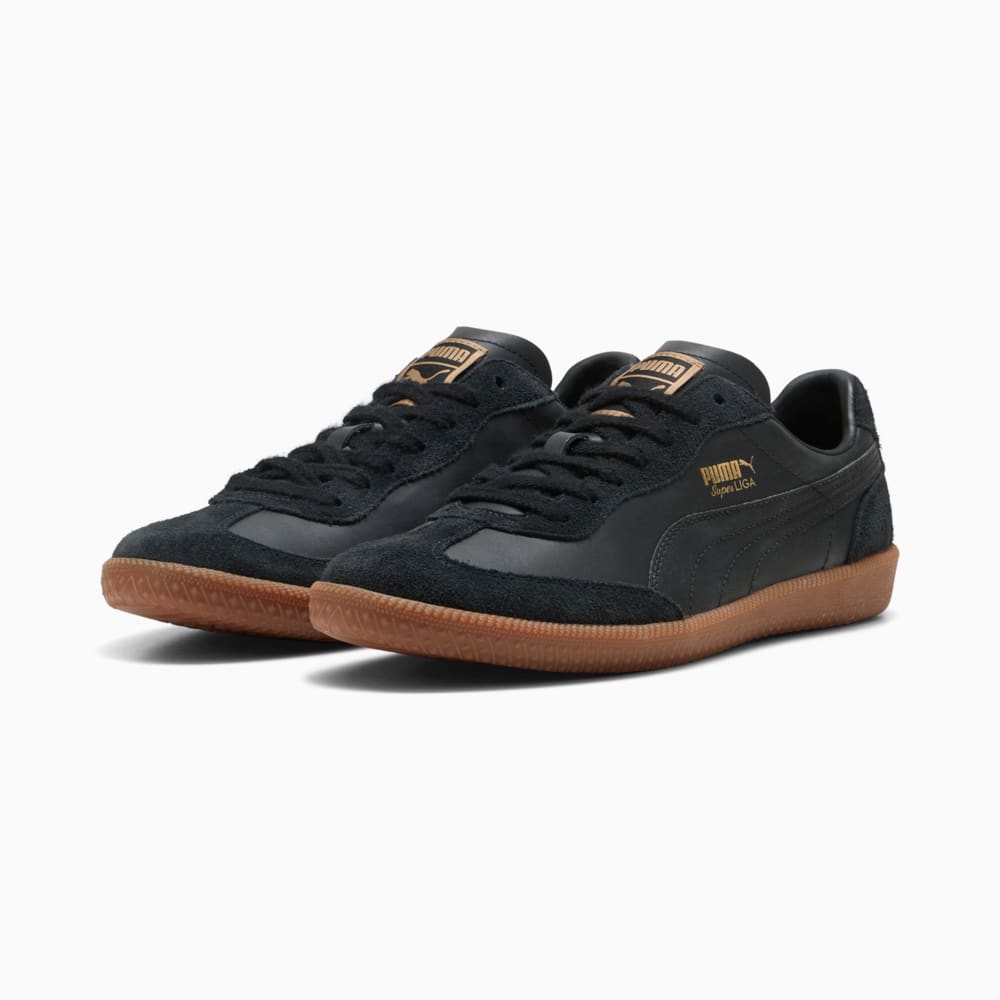 Кросівки Super Liga Retro Trainers | Цвет: Черный | PUMA Black-PUMA Gold-Gum | Puma | Арт: 356999_28