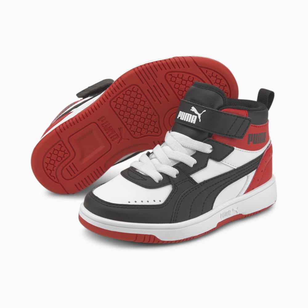 Детские кеды Rebound JOY Kids' Trainers | Цвет: Белый | Puma White-Puma ...