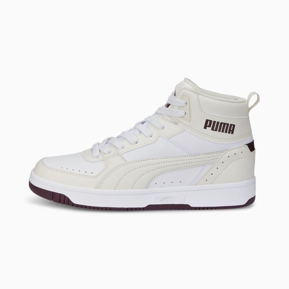 Кеди PUMA Rebound JOY | Колір: Білий | Puma White-Vaporous Gray ...