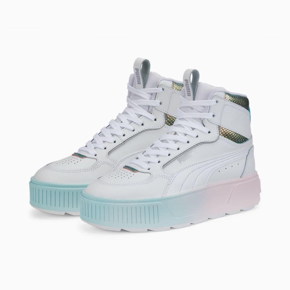 Кросівки Karmen Rebelle Mid Exotics Sneakers Women | Колір: Білий | Puma White-Puma White | Puma ...