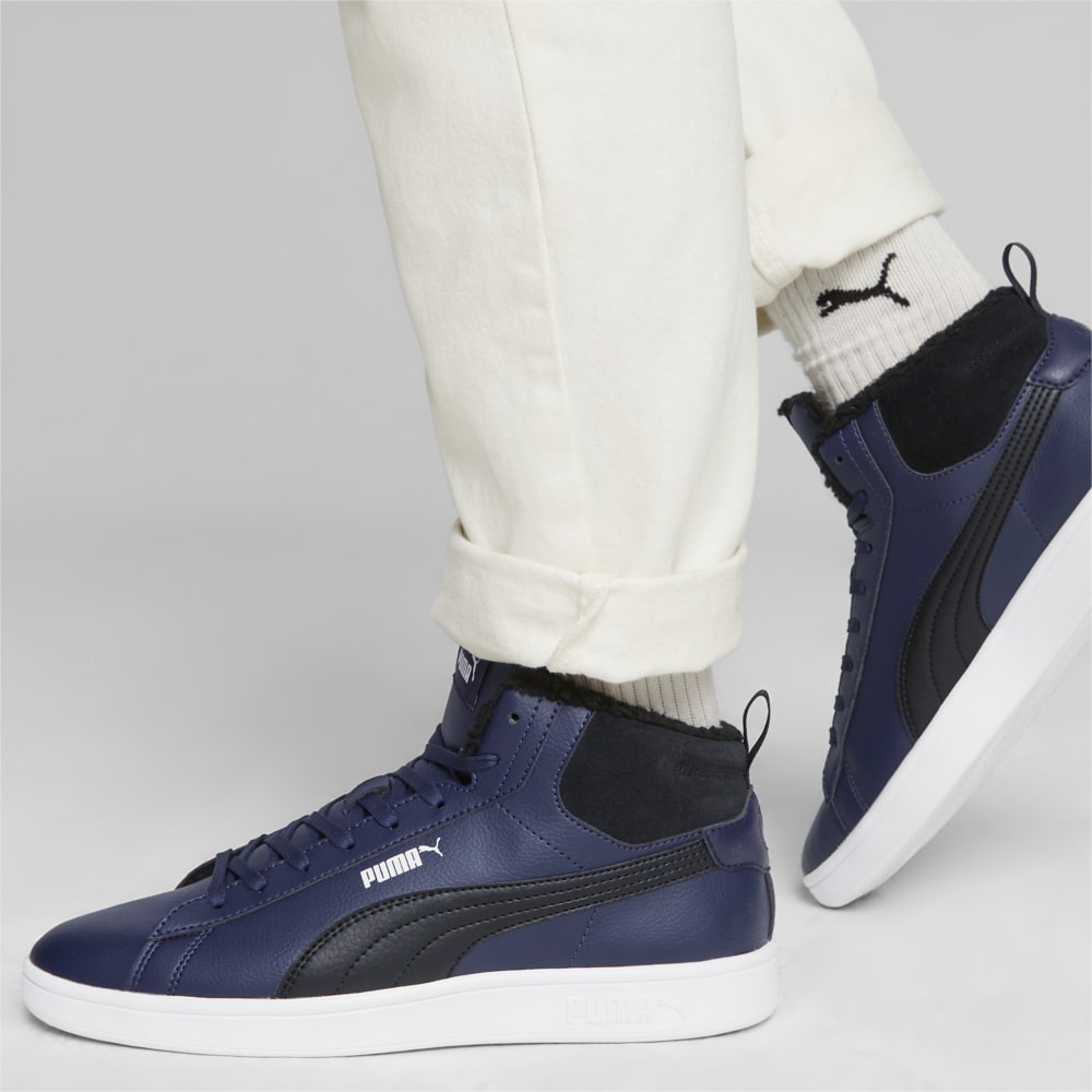 Кросівки Smash 3.0 Mid WTR Sneakers | Колір: Синій | PUMA Navy-PUMA Black-PUMA White | Puma ...