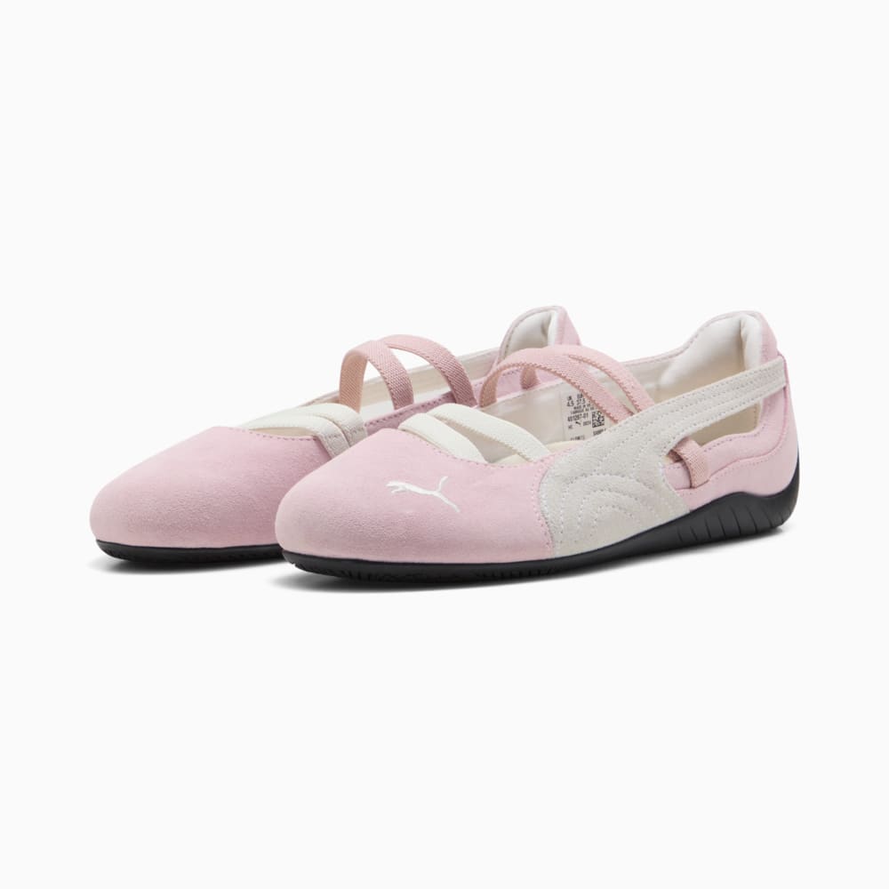 Балетки Speedcat Ballet Suede Shoes Women | Колір: Рожевий | Whisp Of Pink-PUMA White-Warm White ...