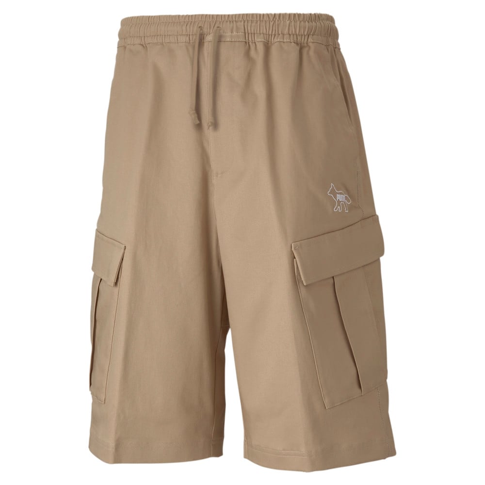 Шорти PUMA x MAISON KITSUNÉ Men's Cargo Shorts | 100 - Beige | Puma