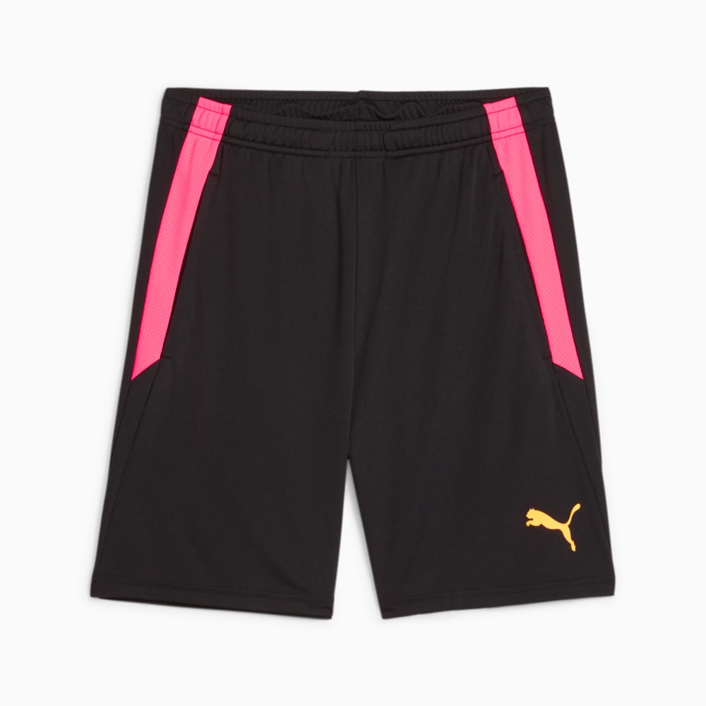 Шорти teamLIGA Training Men's Football Shorts 2 | Колір: Чорний | Puma Black-Sun Stream | Puma ...