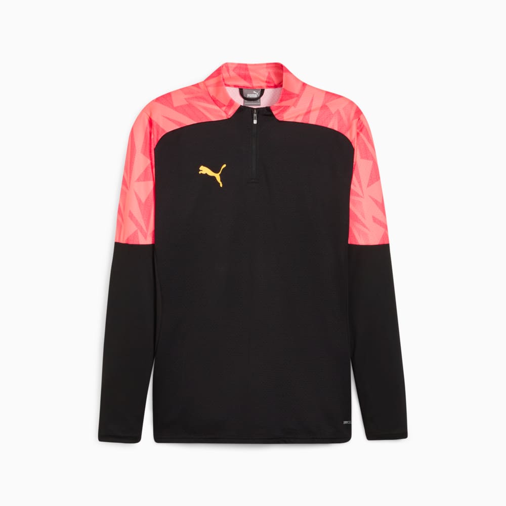 Олімпійка indFINAL Forever Faster Men's Quarter-Zip Football Top | Колір: Чорний | Puma Black ...