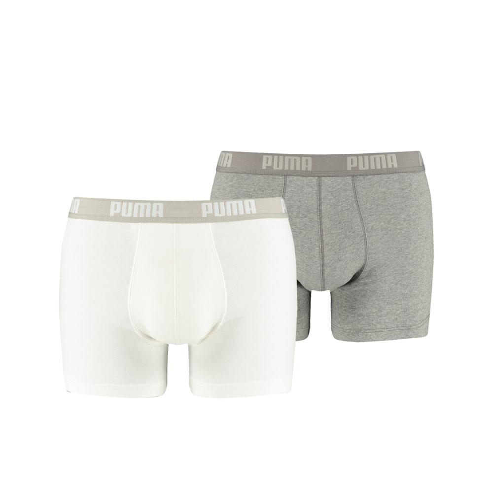 Чоловіча спідня білизна Puma Basic Boxer 2P | Колір: Білий | white ...