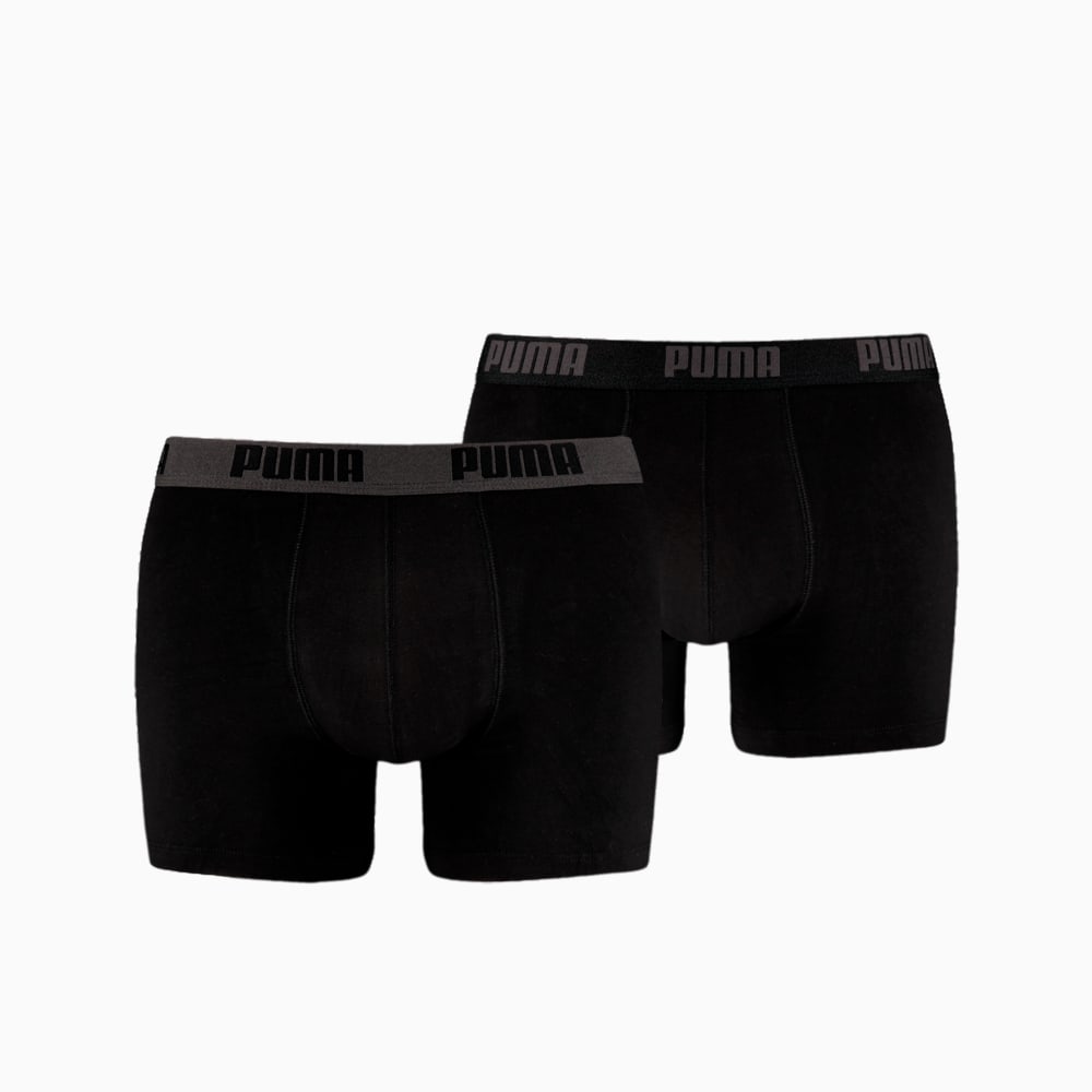 Чоловіча спідня білизна Puma Basic Boxer 2P | Колір: Чорний | black / black | Puma | Арт: 888869_78