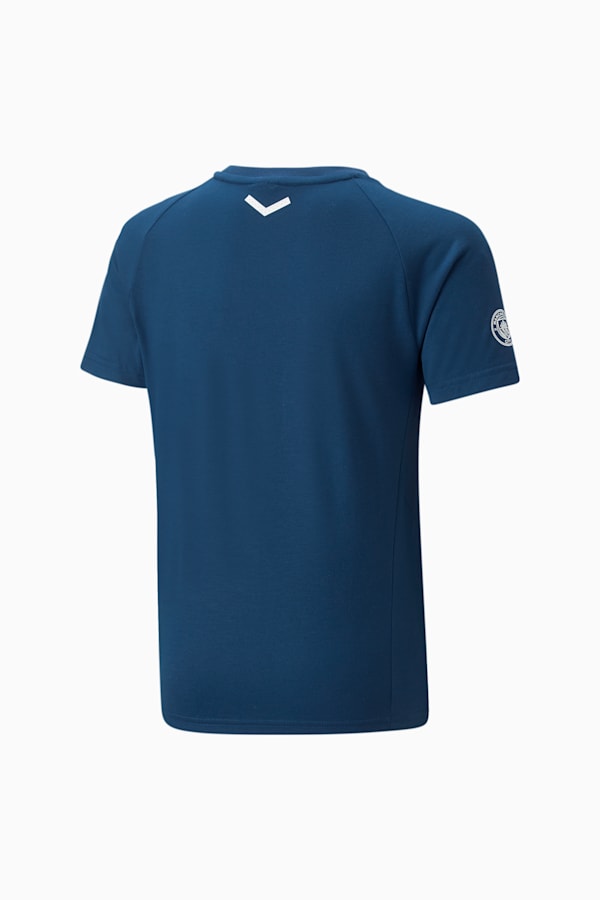Manchester City F C Casuals Football Tee Youth Puma